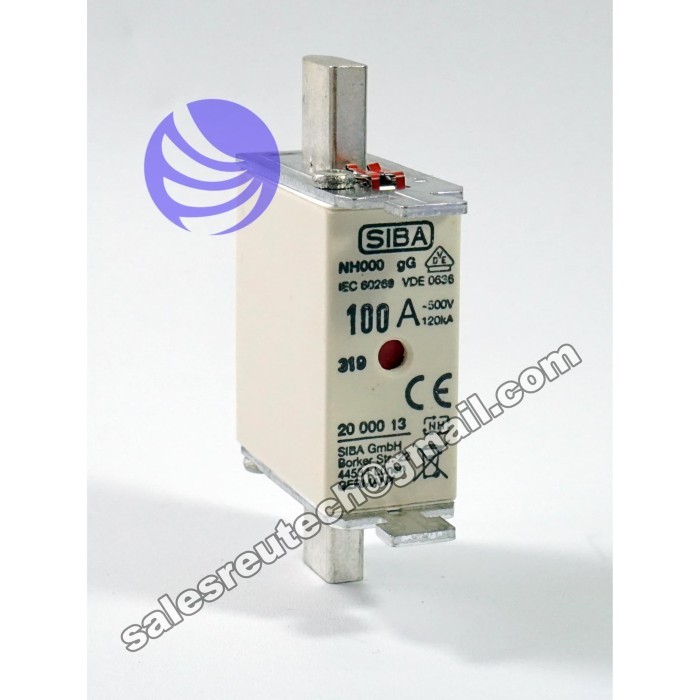 Jual BEBAS ONGKIR - Fuse SIBA NH000 100A 500V 2000013.100 | Shopee ...