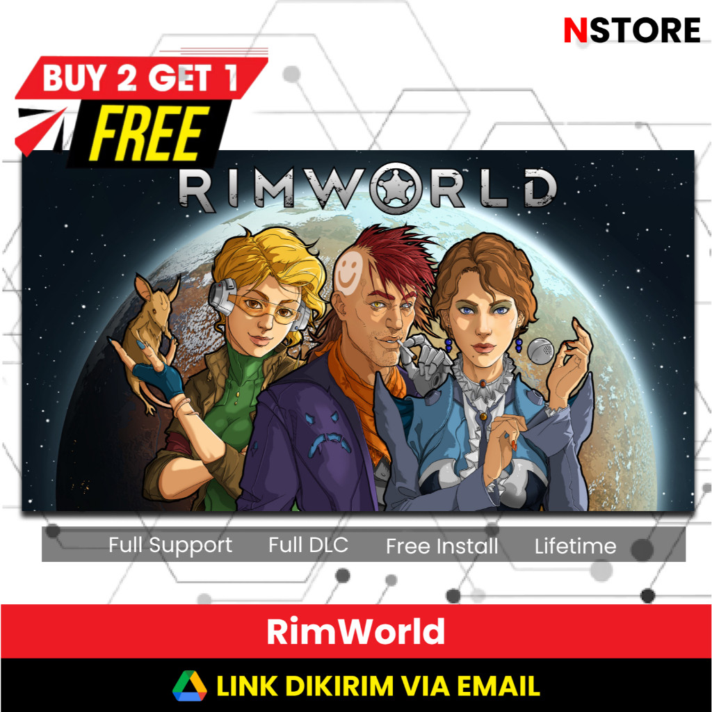 Jual RIMWORLD - PC/LEPTOP GAME - DOWNLOAD LANGSUNG MAIN | Shopee Indonesia