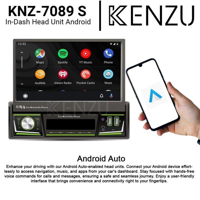 Jual Sale Head Unit Single Din Android Kenzu 7/9/10 Inci SlidingIn-Dash ...