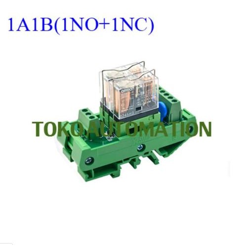 Jual 2 channel PLC control panel relay module 16A 12V DC NPN PA28 ...