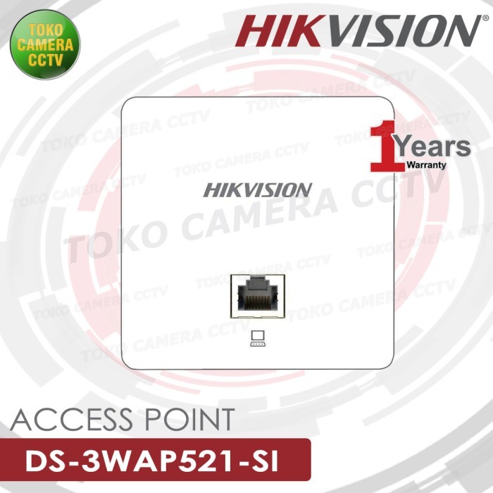 Jual HIKVISION DS-3WAP521-SI 1200M DUAL-BAND WIFI 5 GIGABIT IN-WALL ...