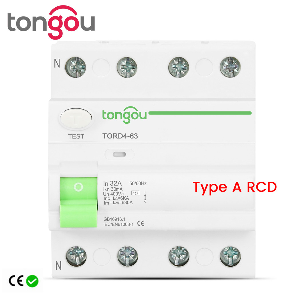 Jual ZIKES Type A RCCB Electromagnetic Residual Current Circuit Breaker ...