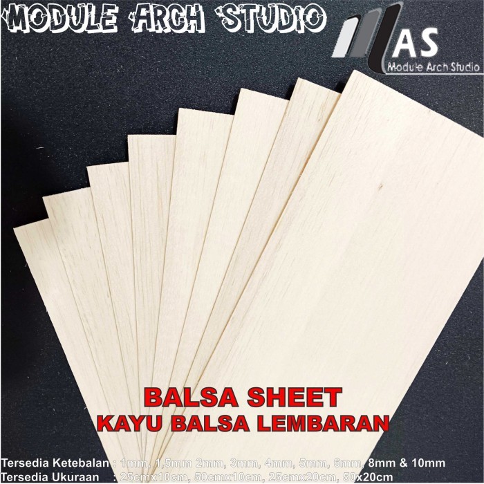 Jual Balsa Sheet Lebar 20cm - Kayu Balsa Lembaran jumbo | Shopee Indonesia