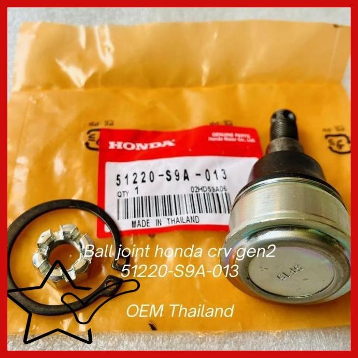 Jual [MJP] BALL JOINT HONDA CRV GEN 2 51220-S9A-013 OEM THAILAND ...