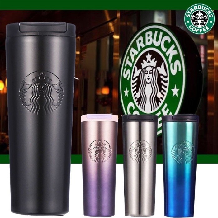 Jual TERLARIS TUMBLER STARBUCKS TERMOS THERMOS BOTOL AIR MINUM ...