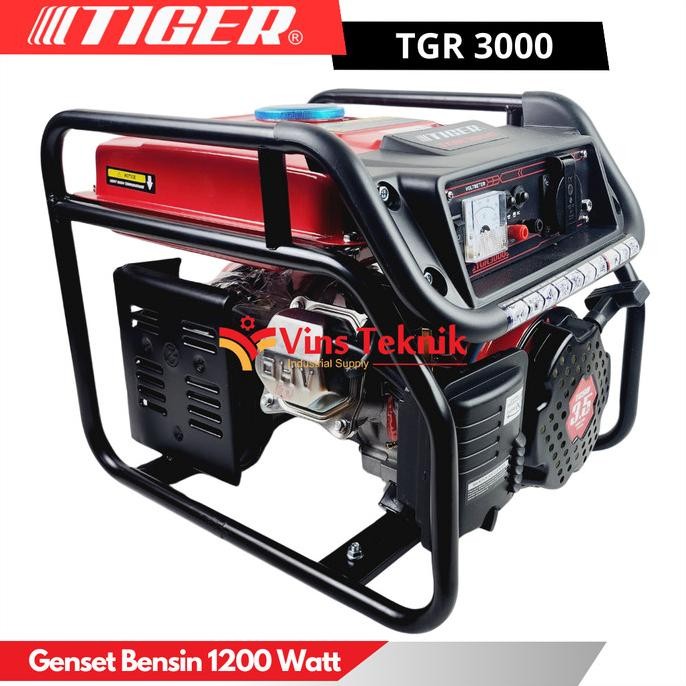 Jual TIGER TGR3000 Genarator Set Genset 4TAK Genset Bensin 1200Watt ...
