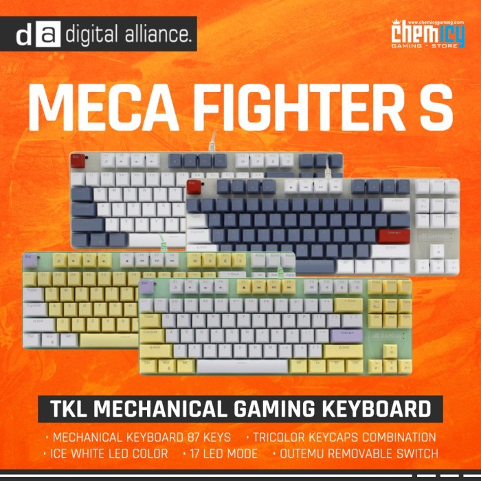Jual Digital Alliance Meca Fighter S Tkl Mechanical Gaming Keyboard ...