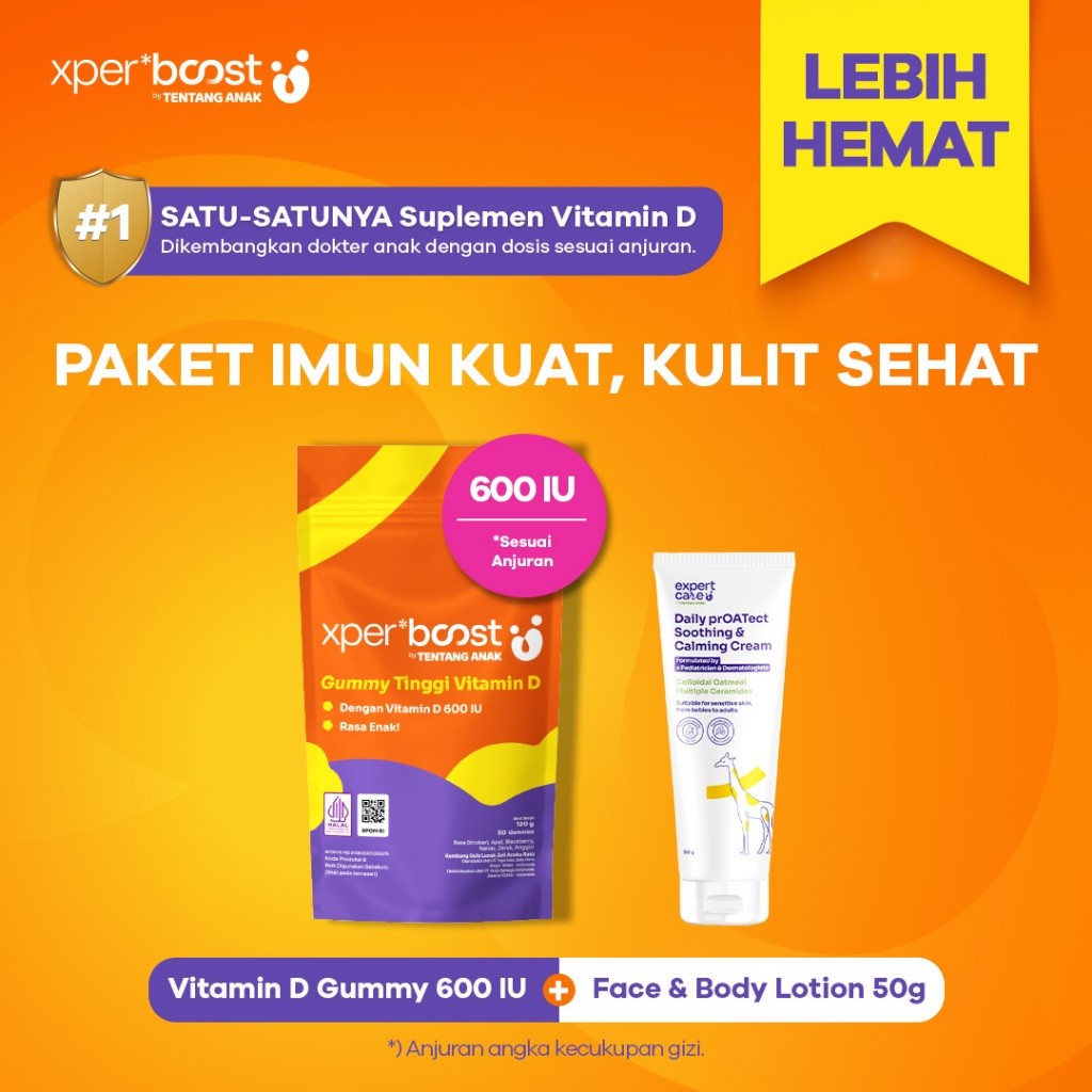 Jual Expert Boost - Paket Bundling Gummy Vitamin D 600 IU 30pcs ...