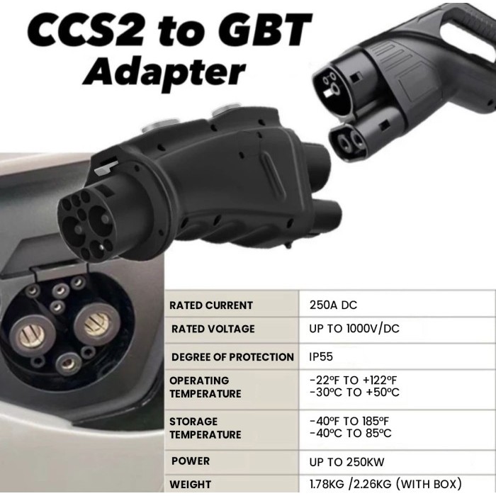 Jual Ccs2 To Gbt Dc Adapter Adaptor Gbt To Ccs2 Dc Wuling Binguo Cloud ...
