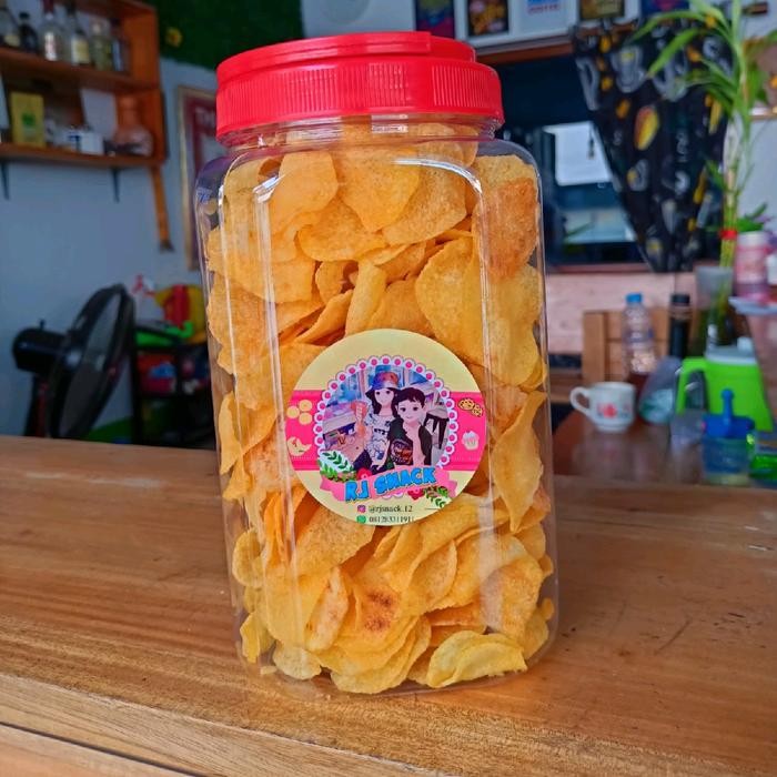 Jual Keripik Kentang Original Premium Crunchy Crispy Kemasan Toples ...