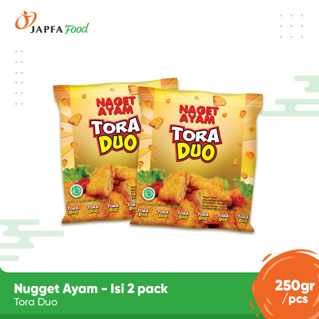 Jual Tora Duo Nugget Ayam 250gr - Isi 2 pack | Shopee Indonesia
