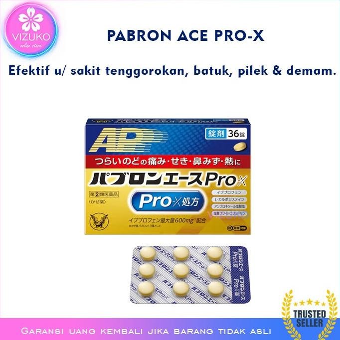 Jual PABRON ACE PRO-X SAKIT TENGGOROKAN BATUK PILEK DEMAM ORIGINAL ...