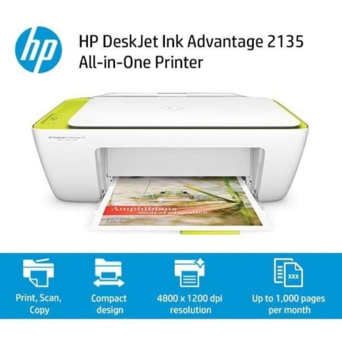 Jual Printer HP Deskjet 2135 Ink Advantage - New Original | Shopee ...
