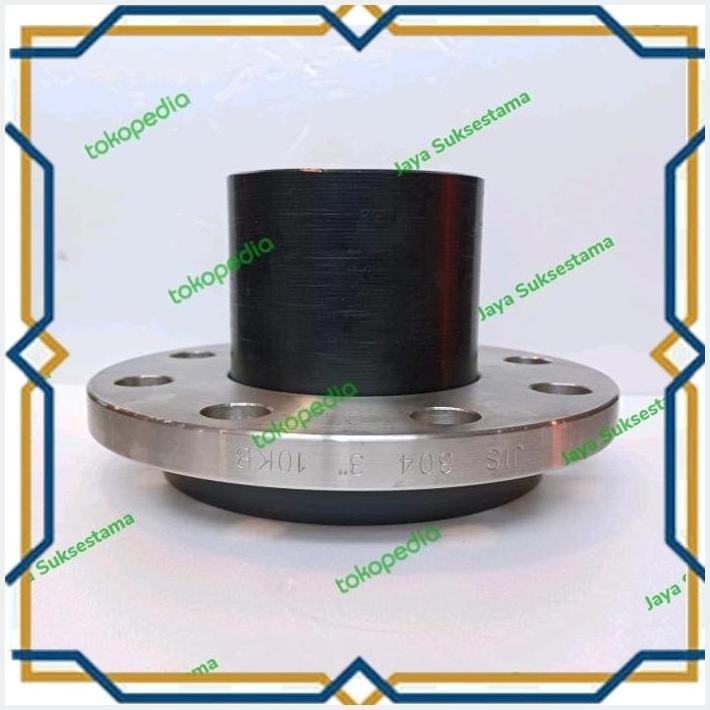 Jual [JST] STUB END FLANGE GALVANIS HDPE JIS 10K 4" INCH DN 110MM PN16 | Shopee Indonesia