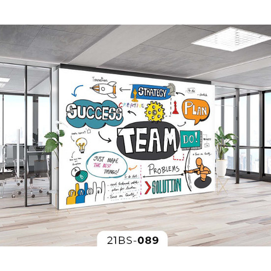 Jual WALLPAPER DINDING CUSTOM KATA MOTIVASI BISNIS SEMANGAT KERJA ...