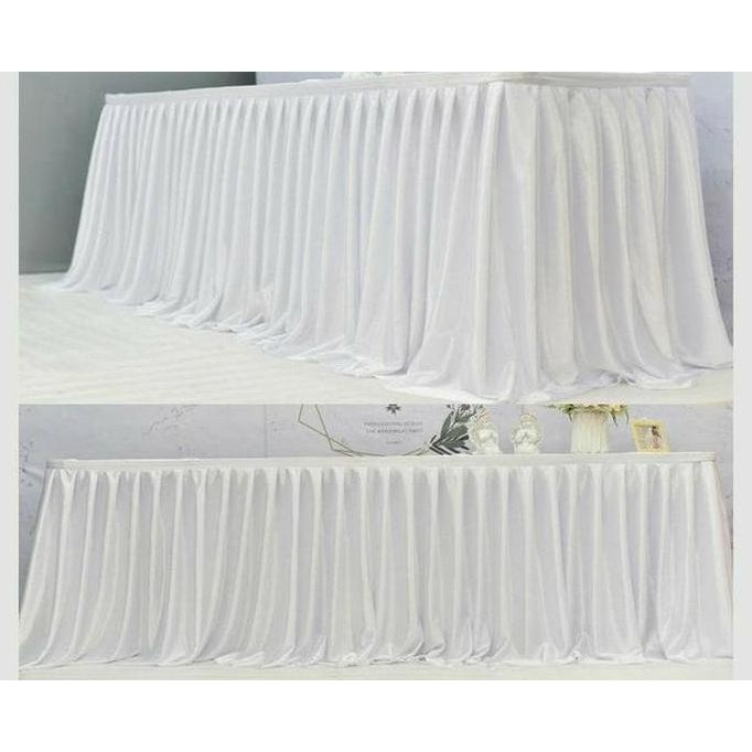 Jual Miliki Dekorasi Meja/Rok Meja Rempel Cocok Untuk Meja Prasmanan ...