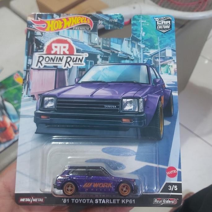 Jual Hot Wheels Premium Ronin Run 81 Toyota Starlet Kp61 | Shopee Indonesia