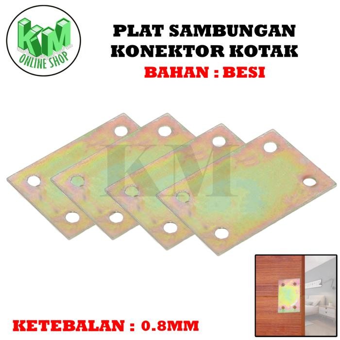 Jual PLAT LURUS KONEKTOR PLAT SAMBUNG LURUS SAMBUNGAN CONNECTOR PLAT ...