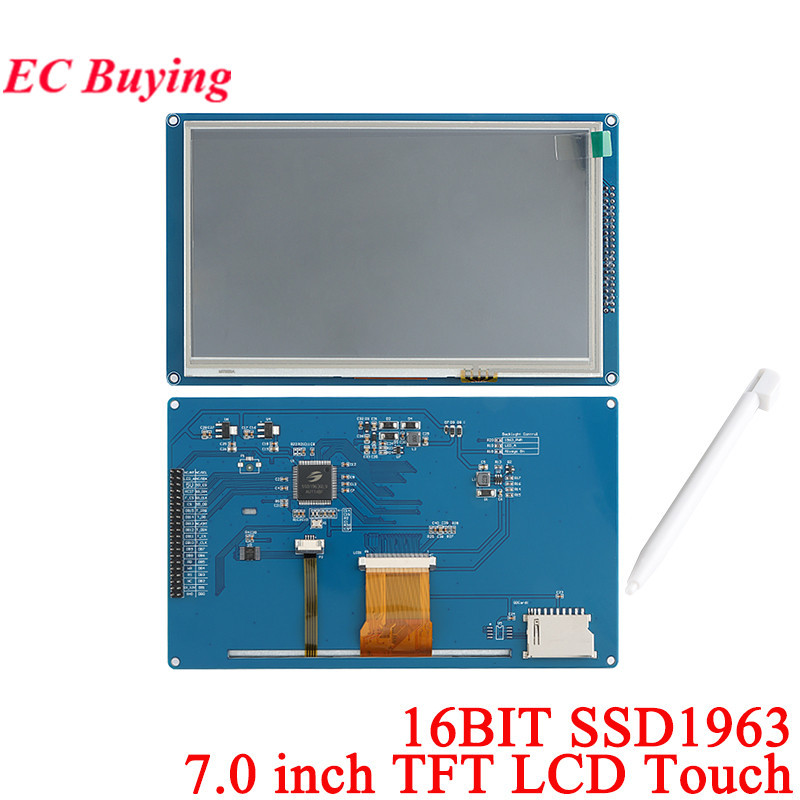 Jual JETS 7 inch 7.0" 800*480 TFT LCD HD Color Resistive Touch Screen ...
