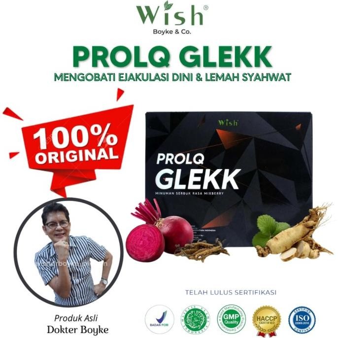 Jual PROLQ Penambah Stamina Pria Pro Lq Original Wish Dr Boyke Dian ...