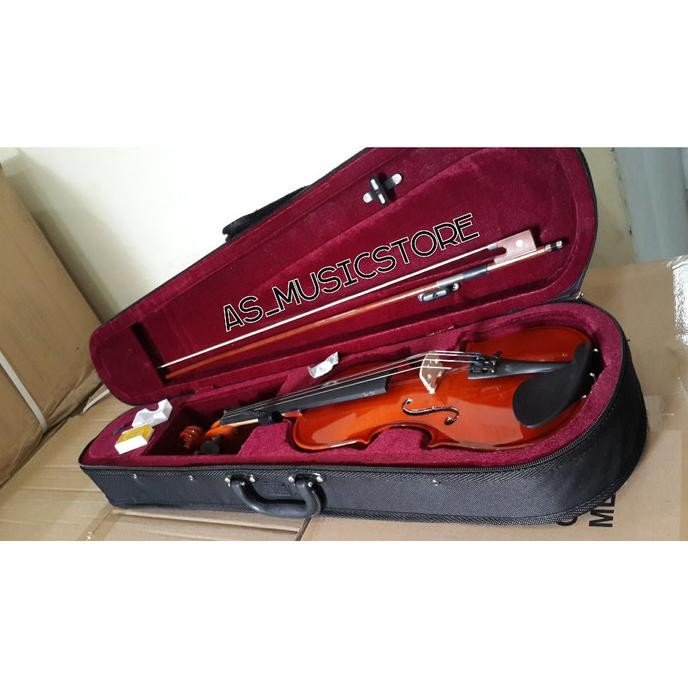 Jual Biola Akustik 1/2 - Biola Makoa Full Set Hardcase - Biola Anak ...