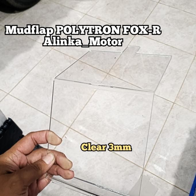 Jual Mudflap Polytron Fox R Penahan Lumpur Baterai | Shopee Indonesia