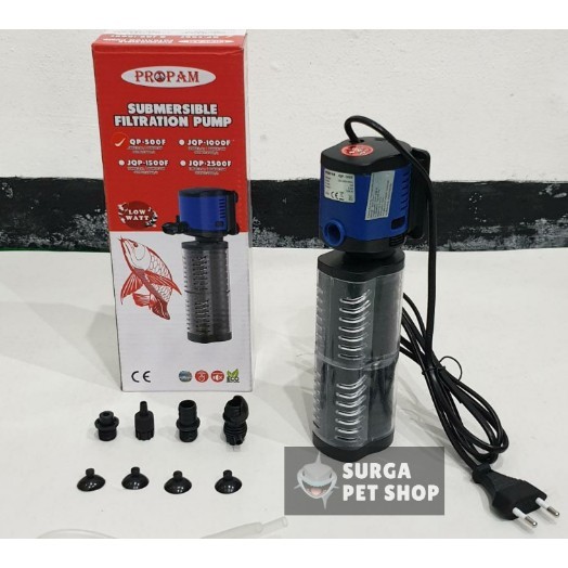 Jual POMPA AIR SUNSUN JQP 500 F PROPAM SUBMERSIBLE WATER PUMP KOLAM ...