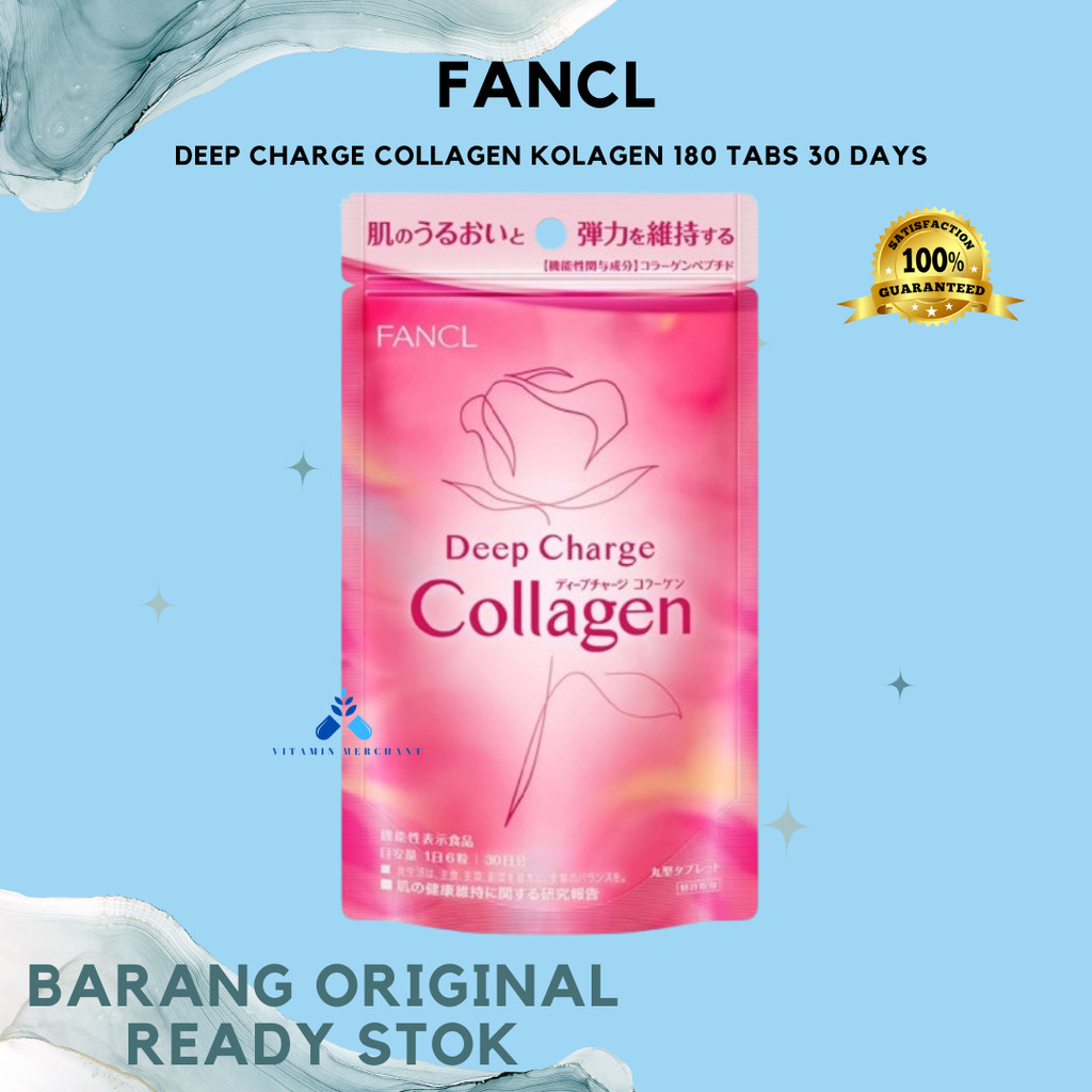 Jual Fancl deep charge collagen kolagen 180 tabs 30 days original Japan | Shopee Indonesia