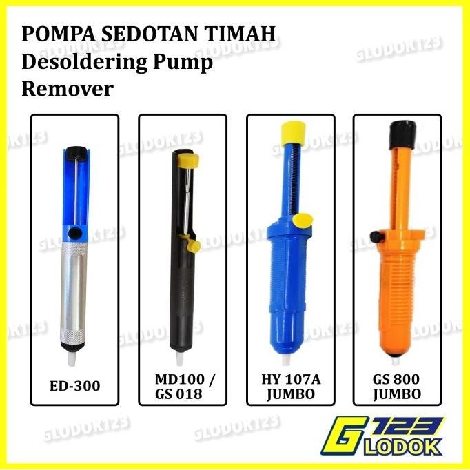 Jual Sedotan Timah Solder Alat Pompa Sedot Kecil Besar Desoldering Pump ...