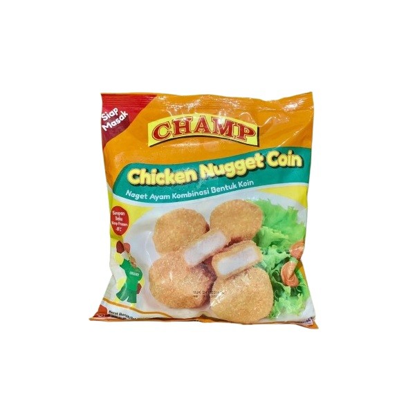 Jual CHAMP CHICKEN NUGGET COIN 450 GR | Shopee Indonesia