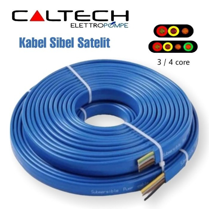Jual Kabel Pompa Submersible Sibel Satelit CALTECH / 10 meter | Shopee ...