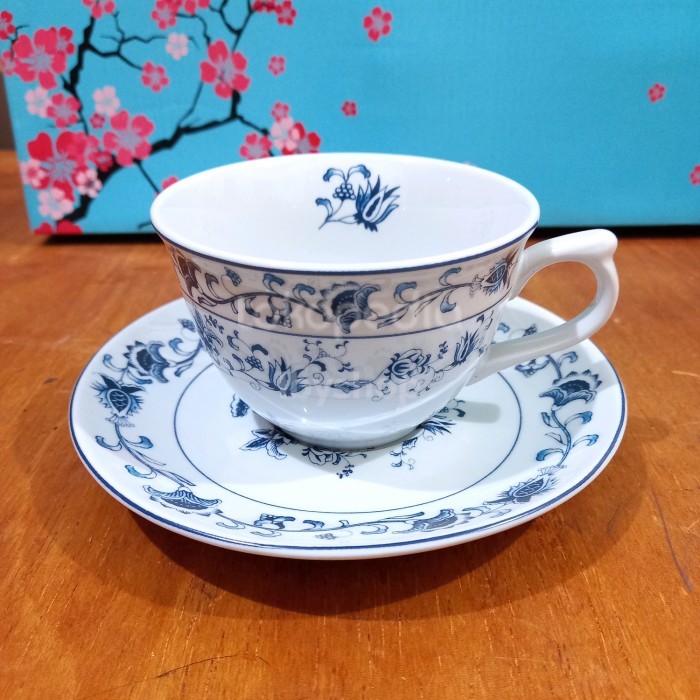 Jual COFFEE SET MING / TEA SET / KOPITIAM / ORIENTAL BLUE V | Shopee ...