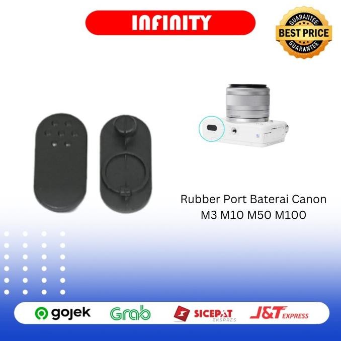 Jual Port Rubber Karet Tutup Battery Baterai Canon M3 M10 M100 M50 | Shopee Indonesia