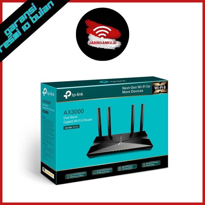 Jual Masih Ada Tp-Link Archer Ax50 Ax3000 Wifi6 / Ax 3000 Wi-Fi 6 ...