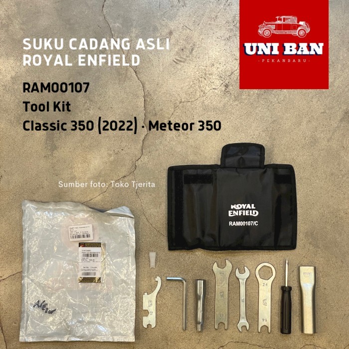 Jual Tool Kit Classic Reborn Meteor 350 RAM00107 - Royal Enfield ASLI ...