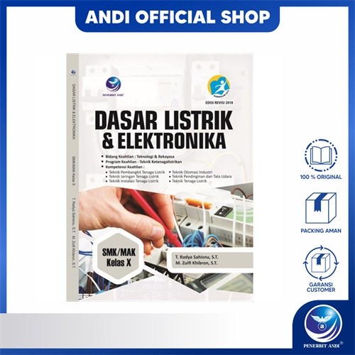 Jual Buku Dasar Listrik Dan Elektronika Untuk SMK/MAK Kelas X, Program Keahlian: Teknik ...