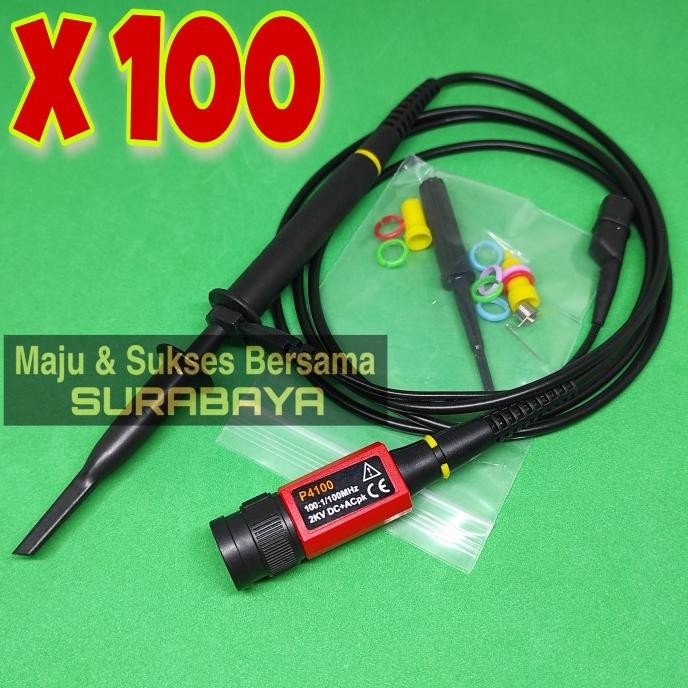 Jual HARGA DISC - P4100 Oscilloscope Probe BNC 100x x100 100:1 High ...