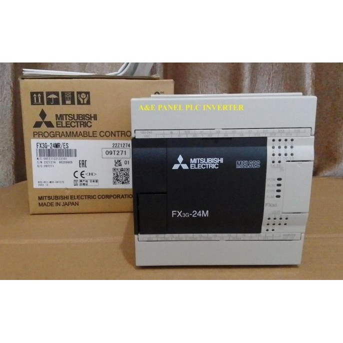 Jual PLC Mitsubishi FX3G-24MR/ES-A FX3G 24MR ES A Melsec FX Series | Shopee Indonesia
