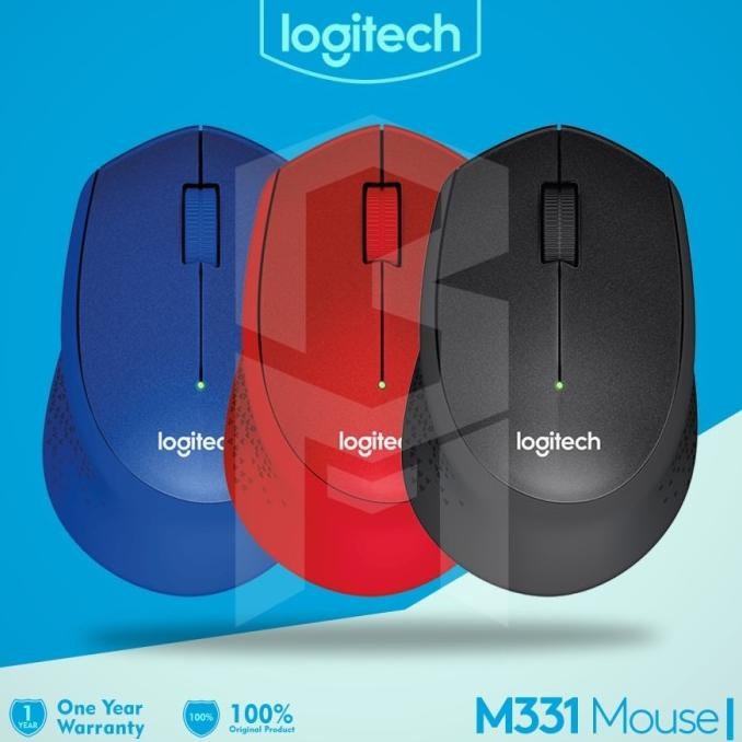 Jual HARGA DISC - Logitech M331 Silent Plus Mouse Wireless | Shopee ...