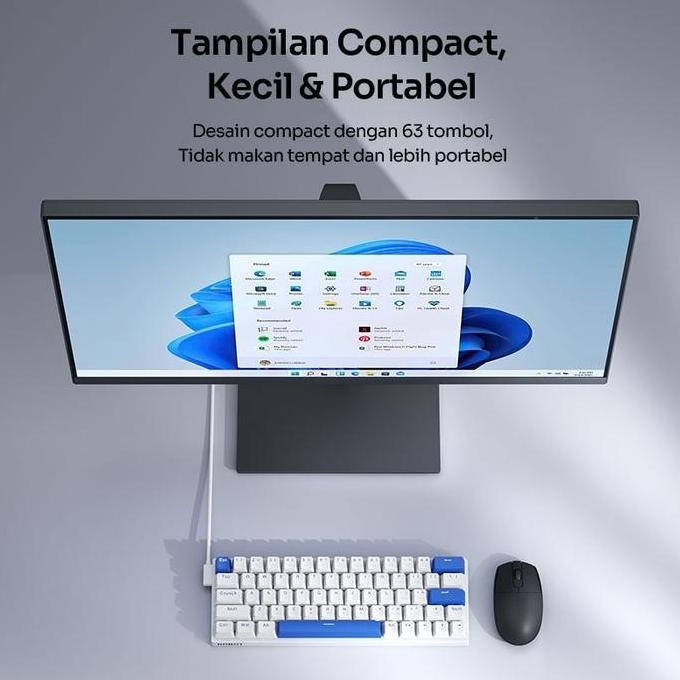 Jual CO Robot Workmate IV / 4 Mechanical Keyboard Gaming Wired TYPE-C ...