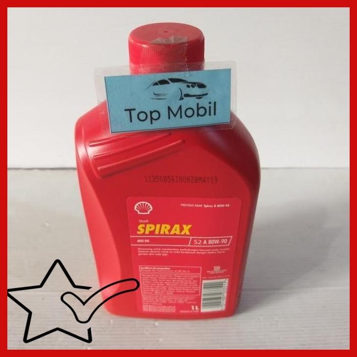 Jual [TOP] OLI GARDAN SPIRAX SHELL S2 A SAE 80W-90 API GL-5 ISI 1 LITER ...