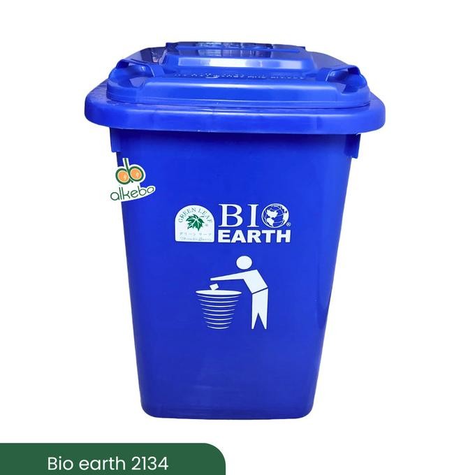 Jual Green Leaf Bio Dust Bin 58 L Tempat sampah Roda 2134 | Shopee ...