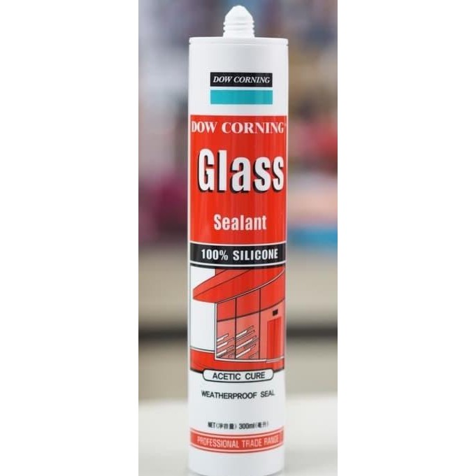 Jual Dow Corning Glass Silicone Sealant,Lem Silikon Kaca Asam Original | Shopee Indonesia