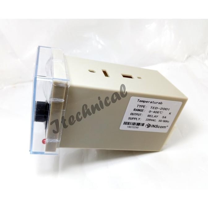 Jual TEMPERATURE CONTROLLER TED 2001 / THERMO CONTROL / THERMOSTAT INSCOM Original dan ...