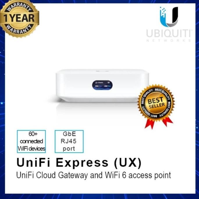 Jual CO Ubiquiti UX UniFi Express UniFi Cloud Gateway and WiFi 6 access point | Shopee Indonesia