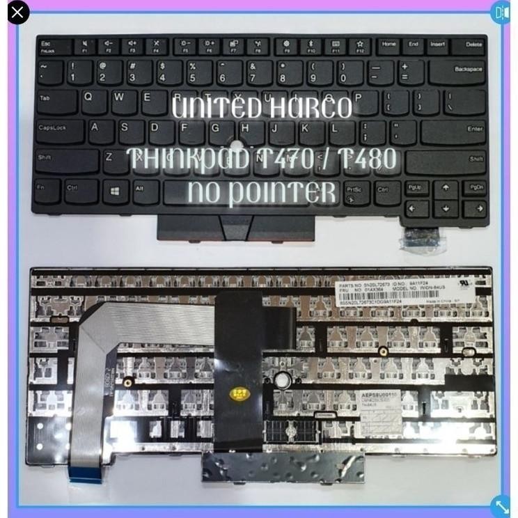 Jual Keyboard Lenovo Thinkpad T470 T480 A475 A485 T No Backlit & No ...