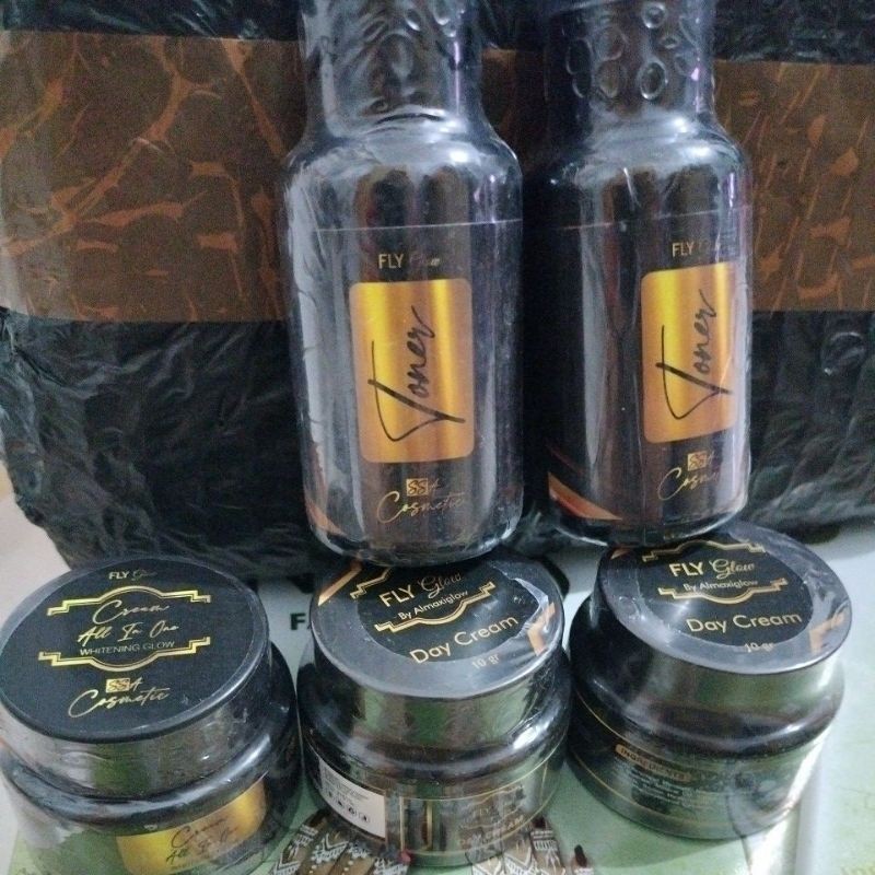 Jual Cream fly glow by Al Maxi glow formula terbaru ( cream siang 3 + 2 ...
