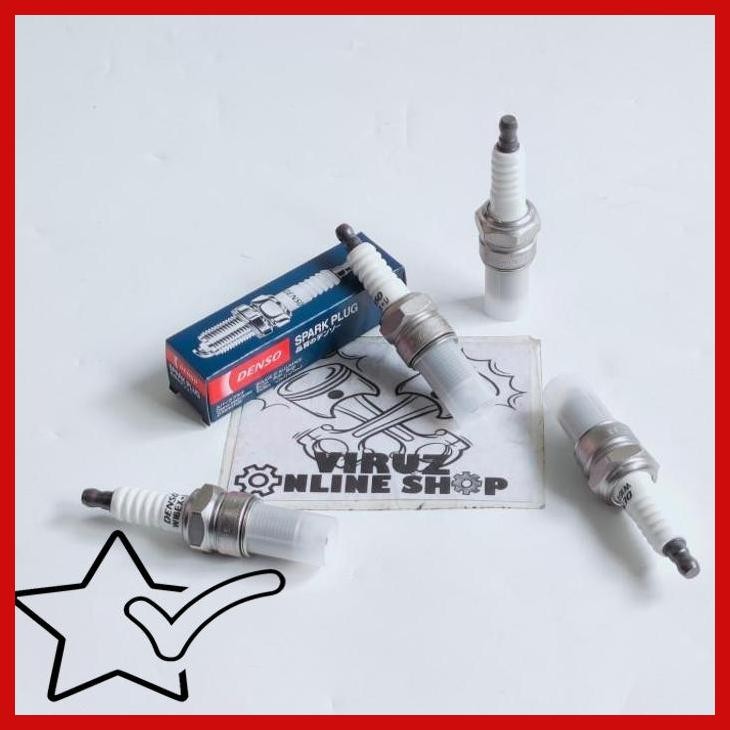 Jual [VOS] BUSI SUZUKI KARIMUN KOTAK LAMA OLD ORIGINAL DENSO | Shopee ...