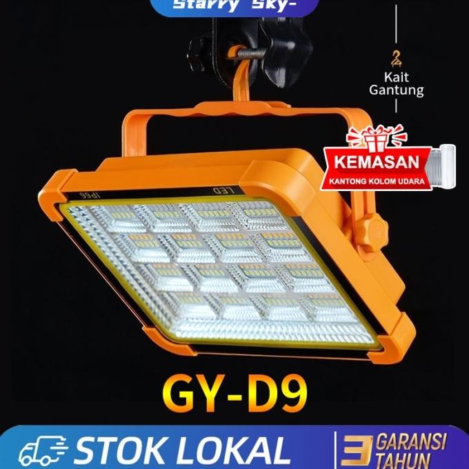 Jual Lampu Emergency Led Multifungsi Power Bank Solar Cell Ip66 Lampu ...