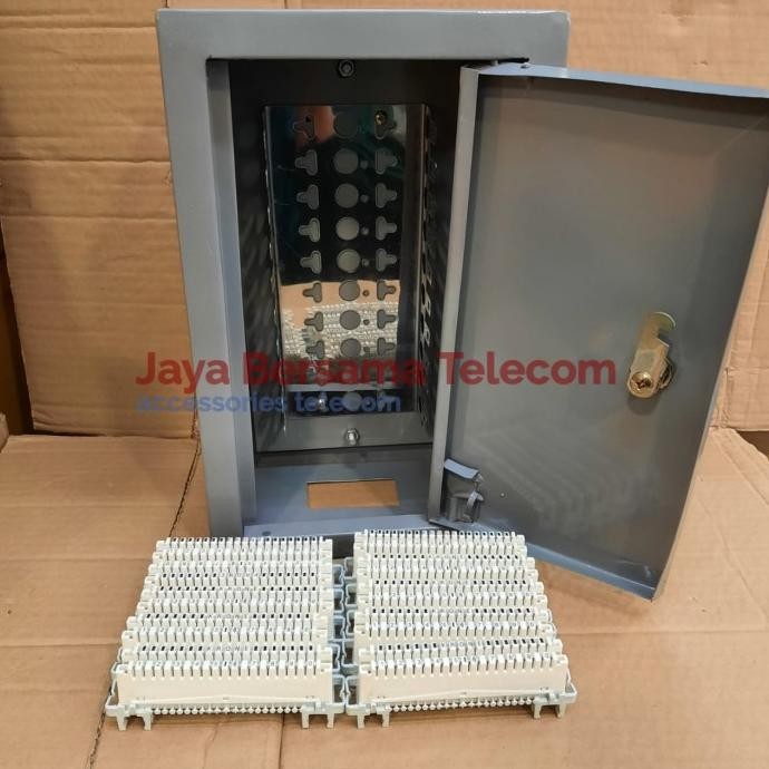 Jual Box MDF Telpon Kapasitas 100 Pair Lengkap BMF + Terminal LSA Krone ...